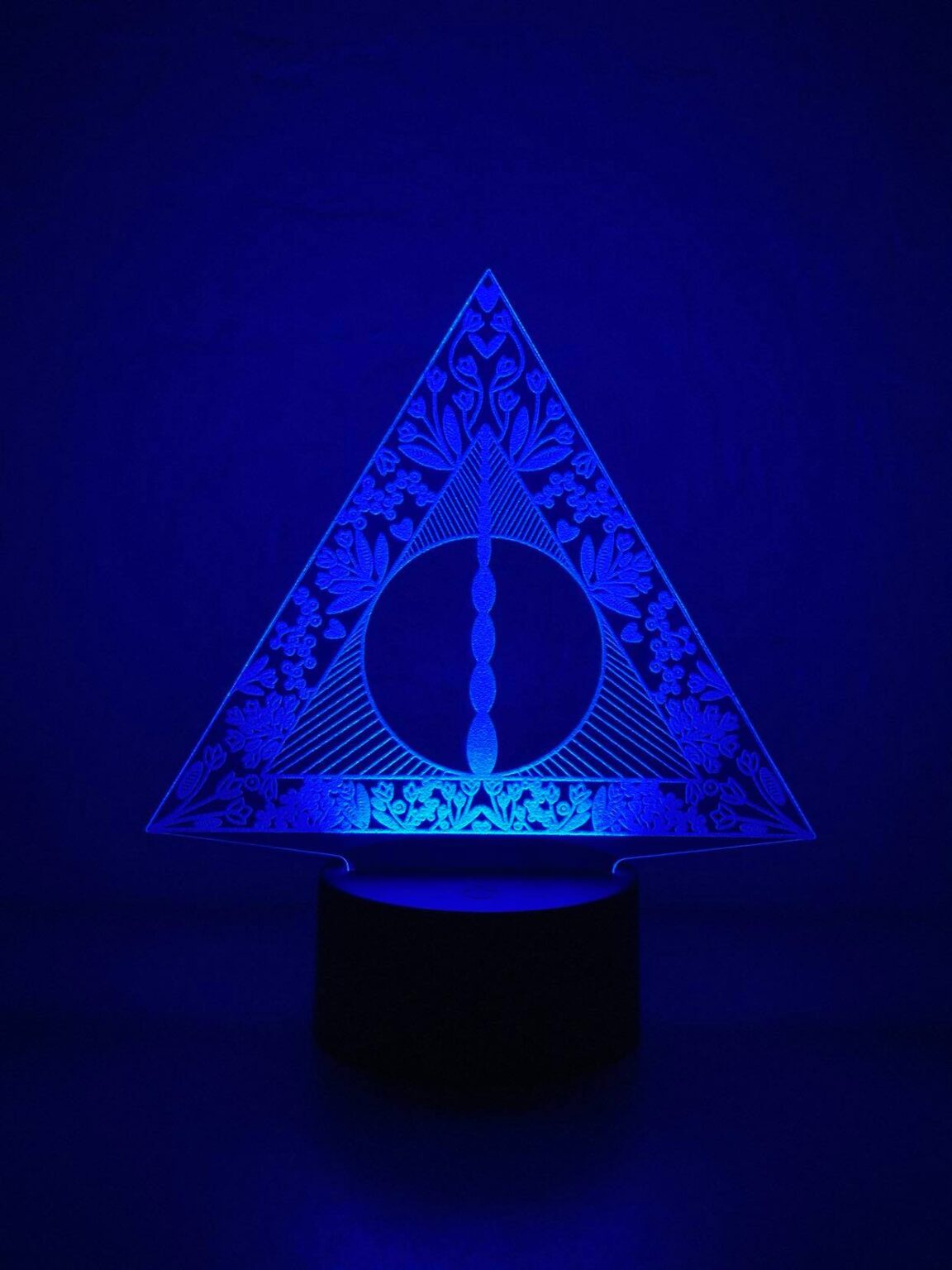 Harry Potter And The Deathly Hallows LED Illusion Desk Lamp – Crisp ...